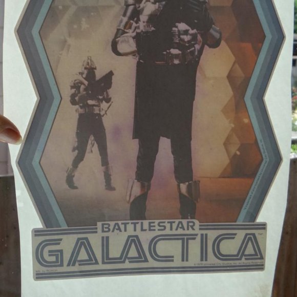 Vintage | Other | Vintage Battlestar Galactica Cylon Ironon Transfe ...